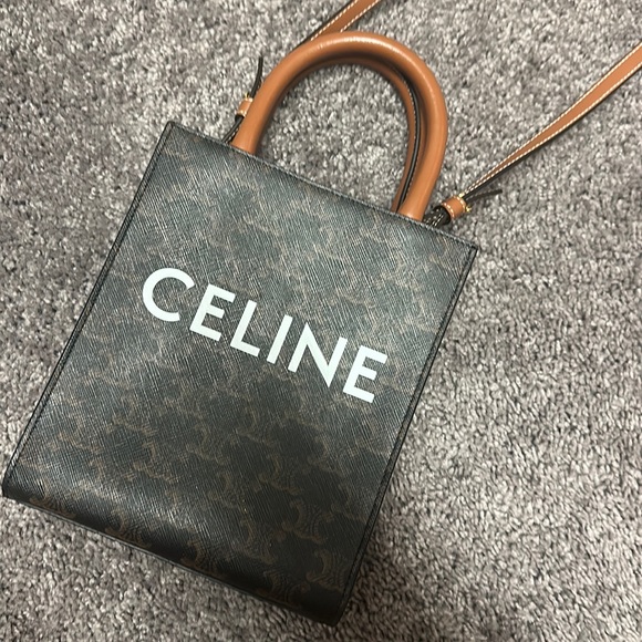 Celine | Bags | Celine Vertical Mini Triomphe | Poshmark